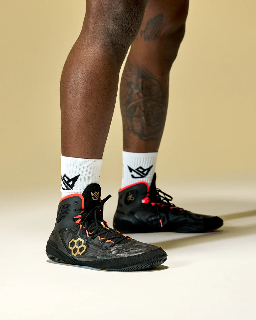 Rudis JB Ultra ALL I SEE IS GOLD Wrestling Shoes — Takedown Distribution