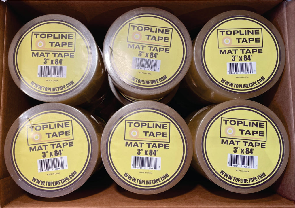 Topline PVC Wrestling Mat Tape -Curling Tape 3 inch — Takedown Distribution