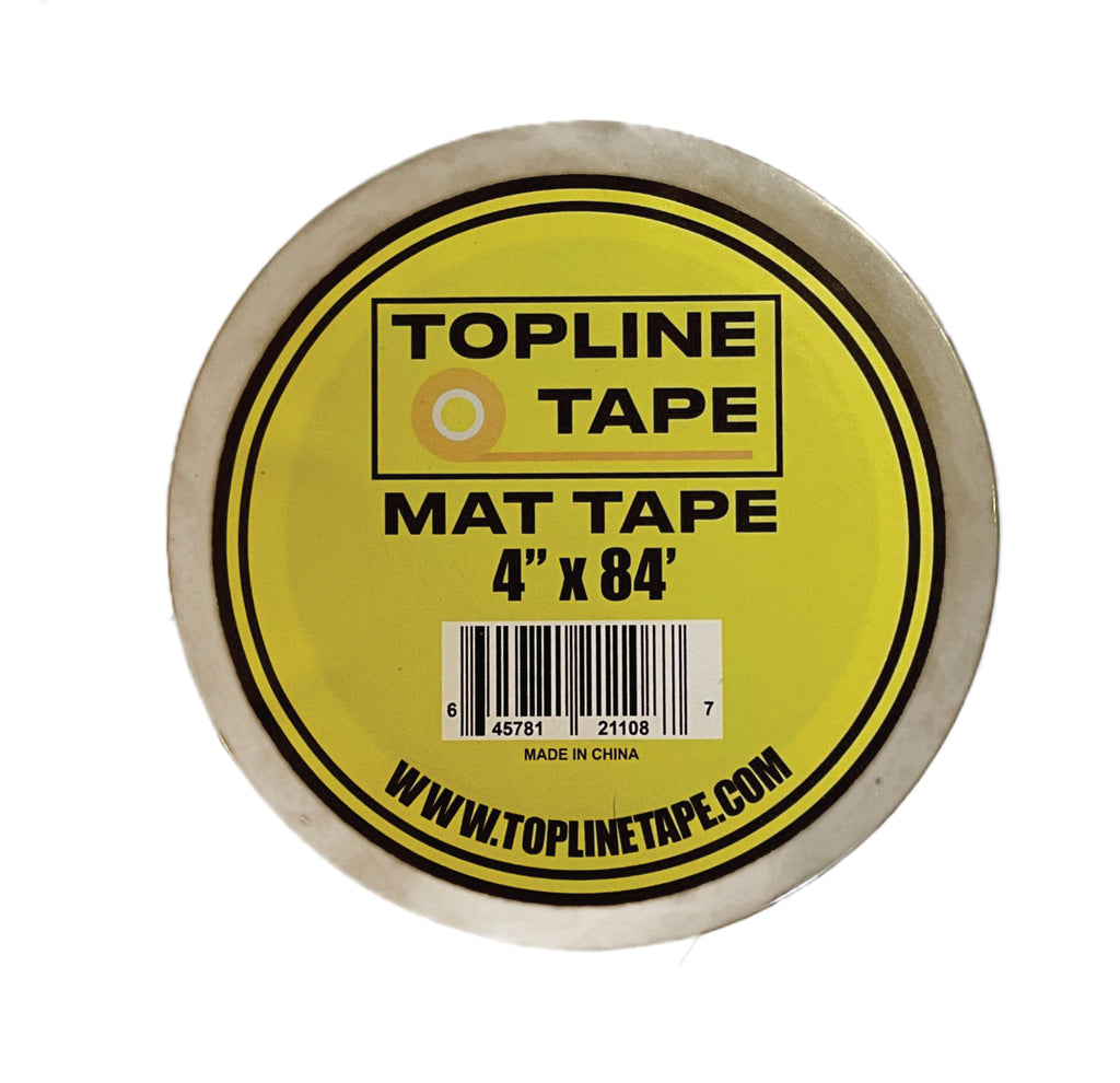 Topline PVC Wrestling Mat Tape -Curling Tape 4 inch — Takedown Distribution